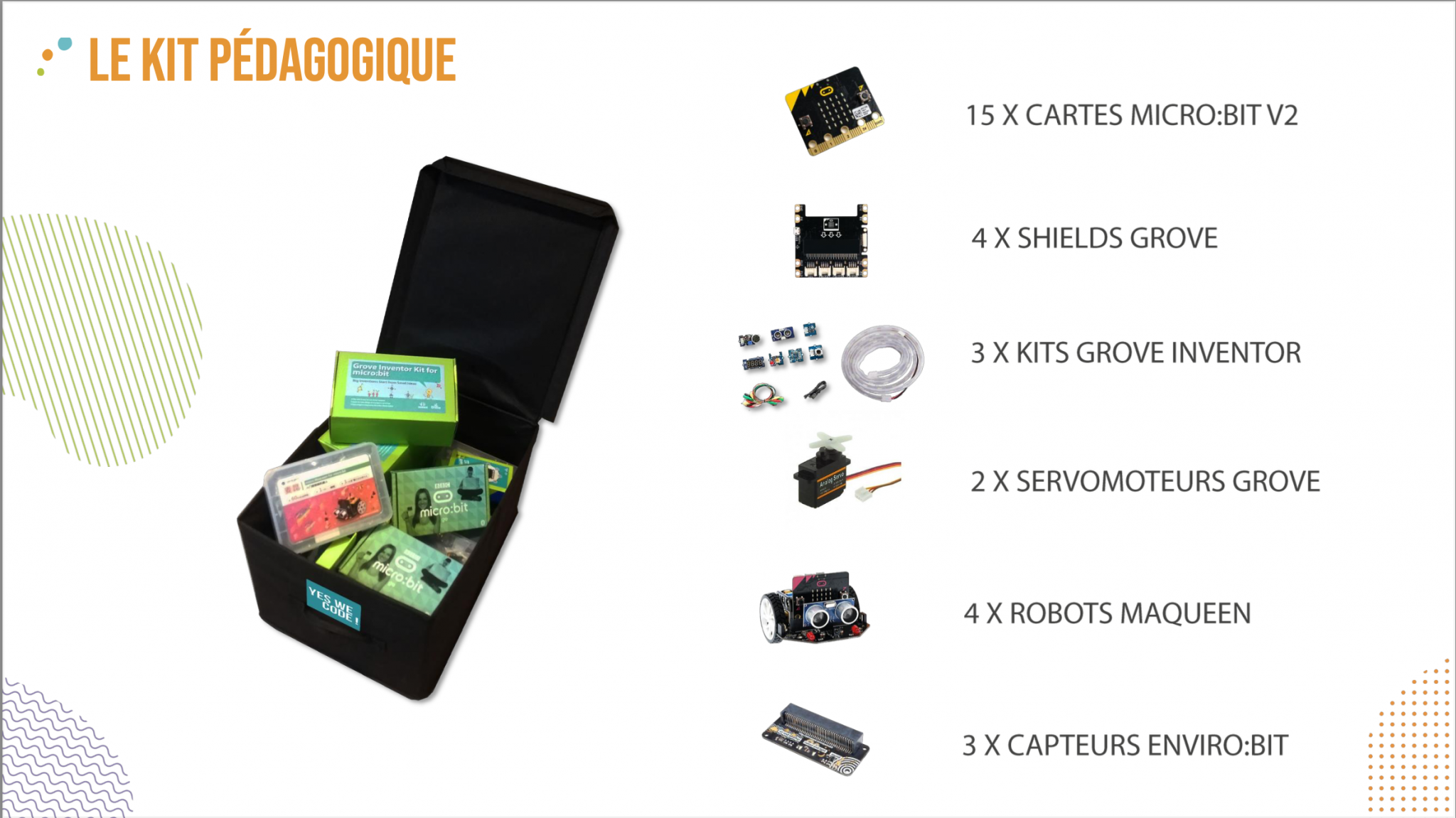 Yes we code – CGenial – Codage et robotique éducative – Drones